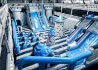 China Customized Attraction And Big Inflatable Theme Park With Vinyl Patch for sale