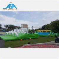 China Durable Insane Inflatable 5k Obstacles Course 72x12m Or Customized for sale