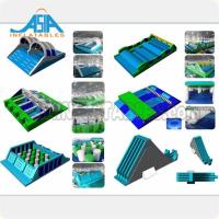 China Durable Insane Inflatable 5k Obstacles Course 72x12m Or Customized for sale
