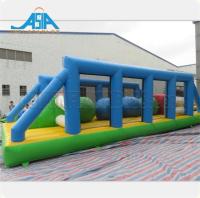 China High Security Inflatable Challenge Obstacle Course With Logo CE ROHS for sale