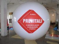 China 2m diameter globe inflatable helium balloons for sale