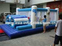 China Inflatable Obstacle Challenges Course Combo With Bouncey Castle for sale