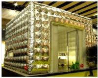 China 2013 silver inflatable cube tent for sale