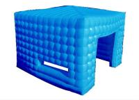 China cube shape inflatable exhibition building for sale