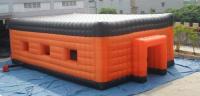 China promotion inflatable cube event tent with custom printing for sale