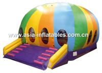 China Inflatable slide castle obstacle combo sport for sale