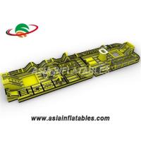 China 40 X 20M Indoor Obstacle Course Inflatable Theme Park for sale
