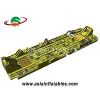 China 40 X 20M Indoor Obstacle Course Inflatable Theme Park for sale