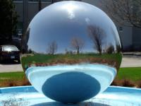 China Fireproof PVC Reflection Inflatable Advertising Balloons Mirror Ornaments for sale
