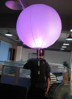 China Advertising Back Pack Balloon Inflatable For Exhibition for sale