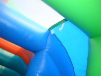 China Commercial Grade Inflatable  Pool Slide with Palm Trees for sale