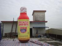 China Custum Inflatable Bottles / Can For Promptional for sale