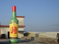China Custum Inflatable Bottles / Can For Promptional for sale