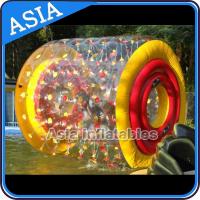 China Colourful Inflatable Water Walking Roller for Outside Activity for sale