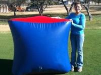 China Inflatable Paintball Bunker BUN26 with Flexible and Durable Anchor Strings for sale