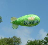 China 4m Long inflatable helium blimp for sale