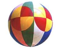 China Geometric patterns inflatable helium balloon for sale