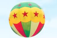 China Attractive star pattern inflatable helium balloon for sale