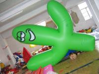 China Interesting people type inflatable helium balloon for sale