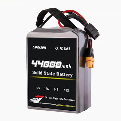 China UAV Drone Semi Solid State Battery Pack Lipo Battery RC Truck 40000mah for sale