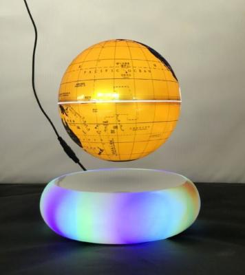 China NEW 360 colorful led light magnetic floating levitating globe 8 inch for decor gift for sale