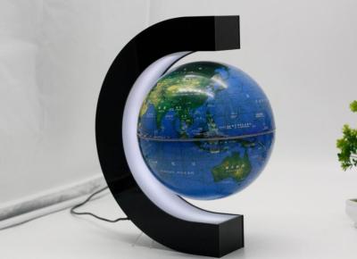 China new christmas gift c shape magnetic floating leviate pop globe ball gift for sale