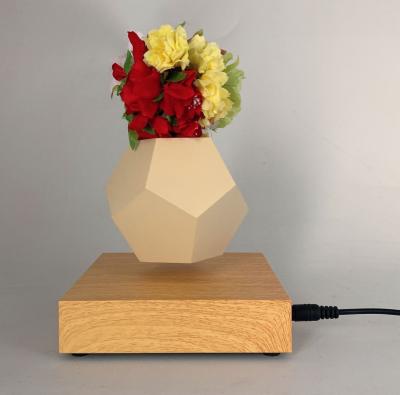 China home decor magnetic levitation desk air bonsai flwoerpot plant PA-0708 for sale