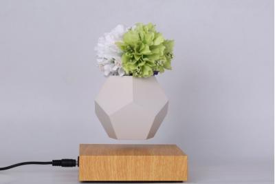 China Hot Sale Levitating Air Bonsai Pot Rotation Planters Magnetic floating Flower pot for sale