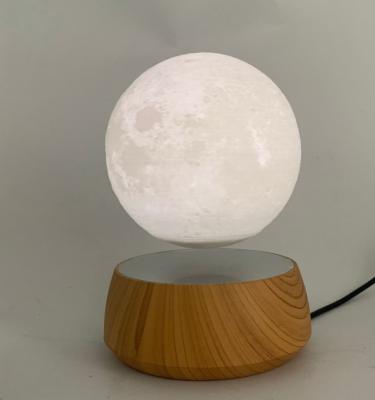China creative magnetic levitation gift ,floating moon lamp 6inch ,3D moon lamp night light for sale