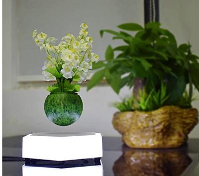 China new christmas gift magnetic floating levitation air bonsai potted plant trees for sale