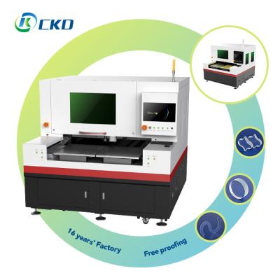 China Precision Glass Cutting Machine Cut Speed Laser Cutter With HTI Control System for sale