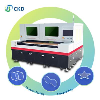 China Glass Cutting Machine with Adjustable Speed and Rack And Pinion Transmission System for sale