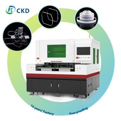 China Máquina de corte a laser de precisão 2150 mm × 2080 mm × 1960 mm para vidro de proteção ambiental à venda
