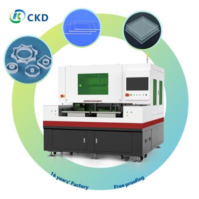 China Precision 1064nm Wavelength Infrared Picosecond Laser Glass Cutting Machine Te koop