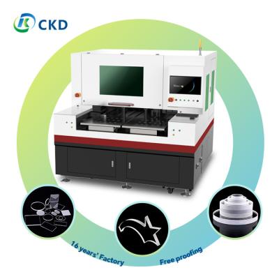 China Precision Glass Cutting Laser Machine with 1G Acceleration and ≤5μm Minimum Cutting Burr for sale
