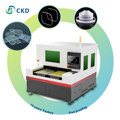 China 150W Splitsing Laser Glass Cutting Machine voor Ultra Clear Glass Te koop