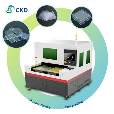 China 1064nm golflengte Picosecond laser glas snijmachine met 500mm/s snij snelheid Te koop