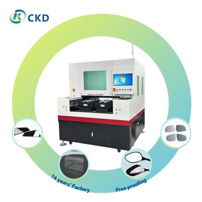 Китай Усовершенствованная стеклянная зеркальная режущая машина 1800 * 1700 * 2035 мм для скорости резки результатов скорость 0-500 мм / с продается