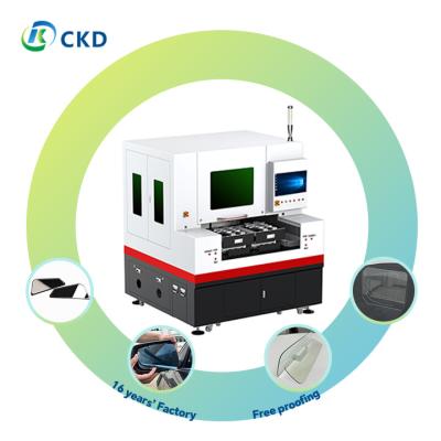 Китай Размер резки 260x400 мм x2 Лазерная стеклорезающая машина 3,5 кВт для промышленной резки продается