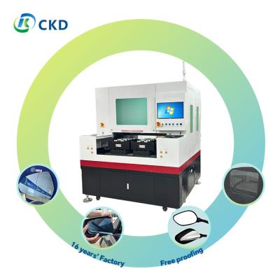 Китай 0.2-5 мм режущая толщина стеклянное зеркальное лазерное режущее устройство с мощностью двигателя 3,5 кВт продается