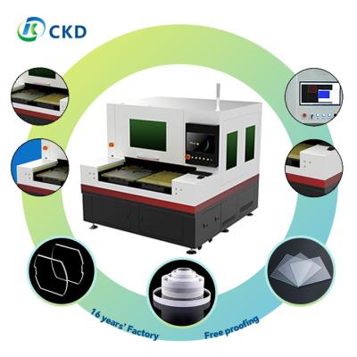 China Máquina de corte de vidro a laser versátil para várias aplicações de corte de vidro 0,03 mm for sale