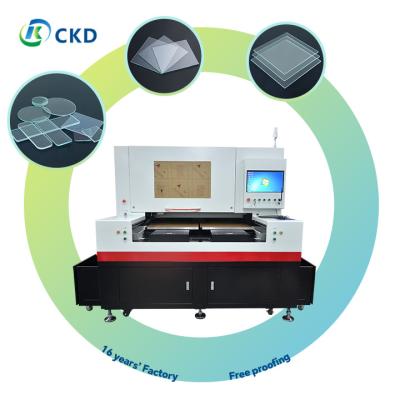 China Atualize seu processamento de vidro com nossa máquina de corte de vidro a laser personalizável para 500mm / s para corte versátil e de vidro à venda