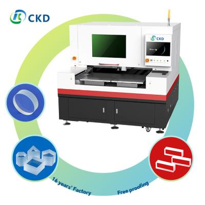 China Precision Laser Glass Cutting Machine for Smooth and Clean Glass Cutting  To Speed 0-500mm/s for sale