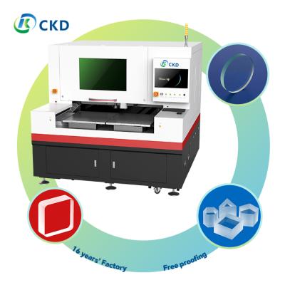 Máquina de corte de vidro a laser acessível para pequenas e médias empresas com velocidade de 0-500mm/s