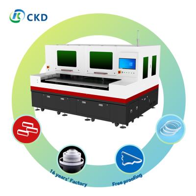 China Industrial-Grade Laser Glass Cutting Machine for Large-Scale Production To Speed 0-500mm/s for sale