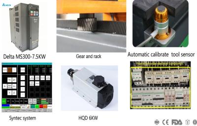 China Hölzerner CNC-Router für Möbel-Kabinett-Holztür zu verkaufen