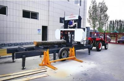 China Automatische horizontale Band-Sägemühlen-hölzerner Durchmesser 1300mm zu verkaufen