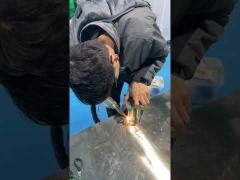 Touch Control 800W Handheld Laser Welding Machine For Aluminum 200KG