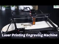 Advertisement Fiber Laser Printing Engraving Machine Fixed Focus 50W Power