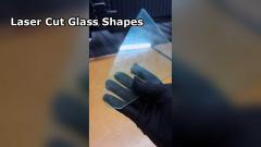 4mm F green glass cutting irregular shape